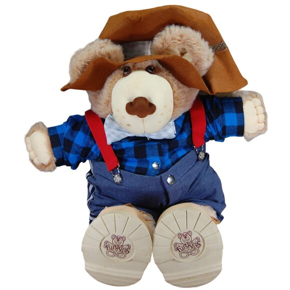 Toys | Vintage Furskins Farrell Furskin Teddy Bear 22 1984 Coleco ...